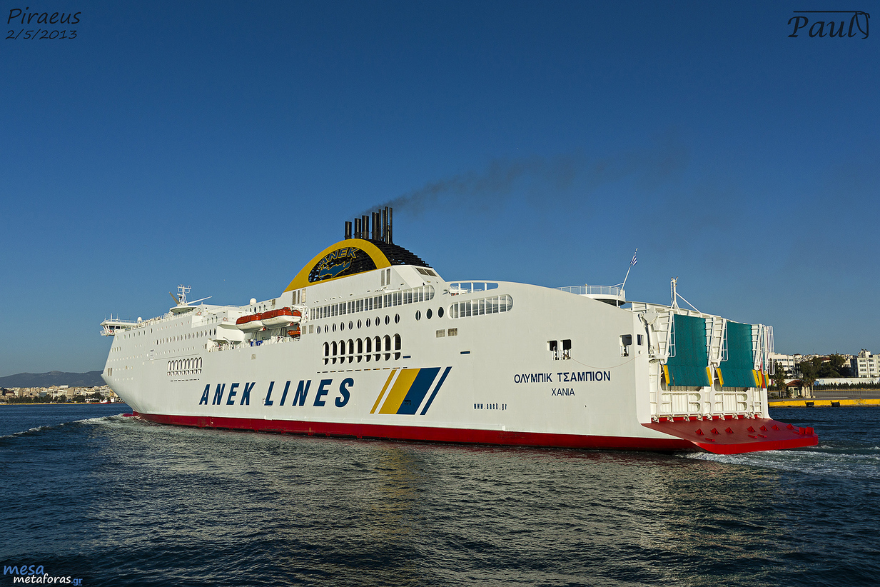 Superfast III (2000) (IMO:9216028) - OLYMPIC CHAMPION - ΑΝΕΚ LINES ...