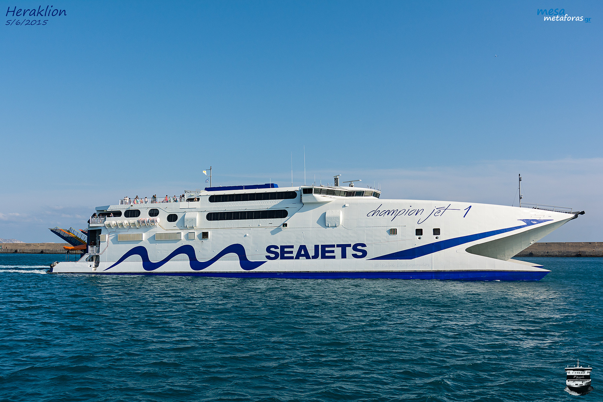 Champion Jet 1 (1997) (IMO:9151008) - CHAMPION JET 1 - SEA JETS - Ship ...