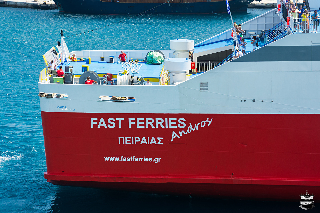 Fast Ferries Andros (1989) (IMO:8907280) - FAST FERRIES ANDROS - FAST ...