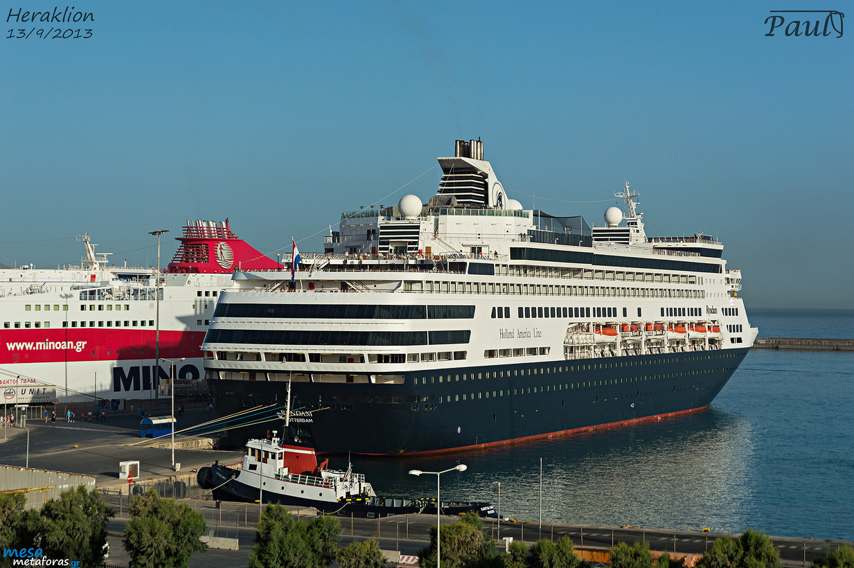 Ryndam (1994) (IMO:8919269) - RYNDAM - HOLLAND AMERICA LINE - Ship Gallery