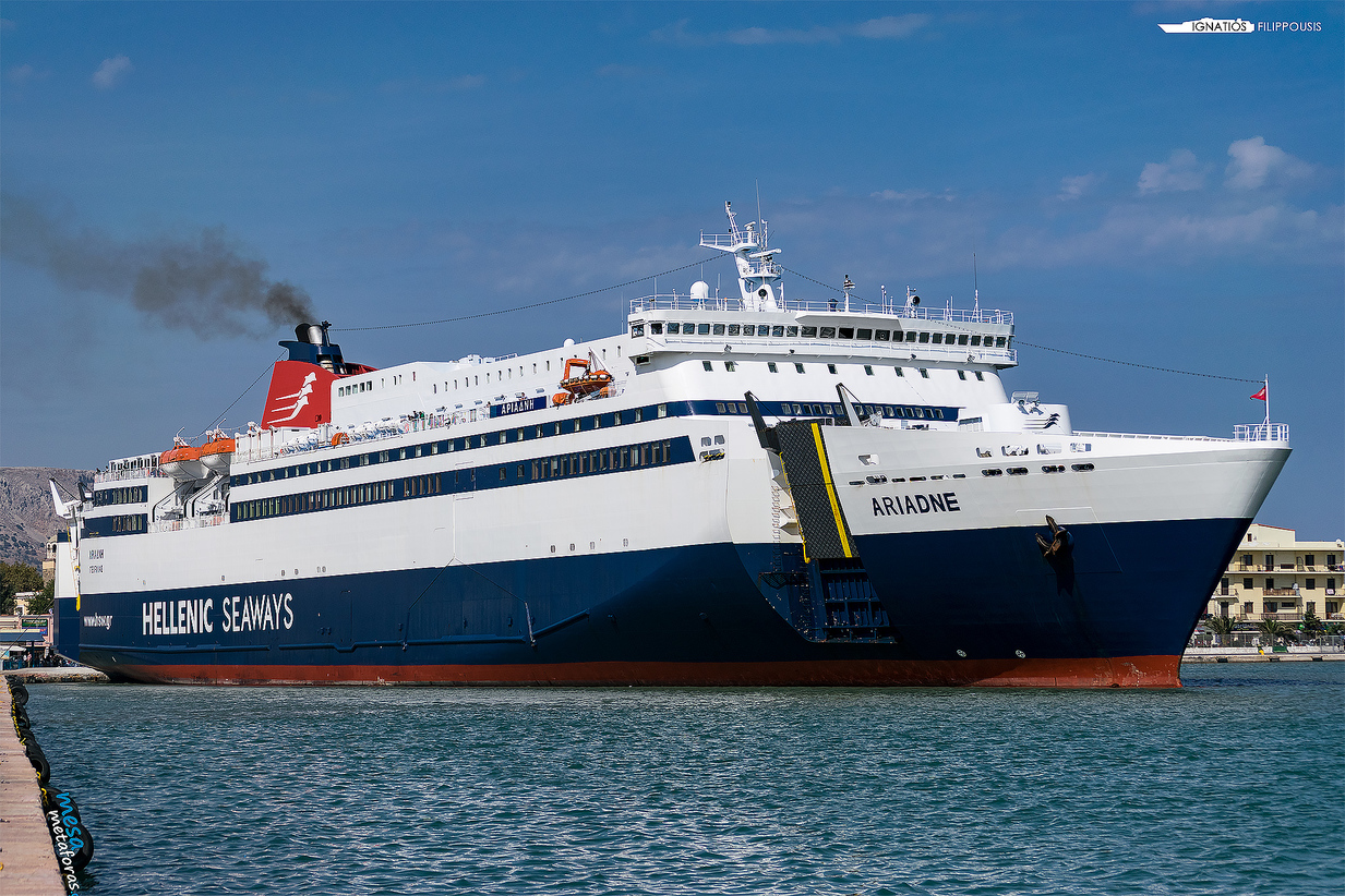 Αριάδνη (1996) (IMO:9135262) - ARIADNE - HELLENIC SEAWAYS - Ship Gallery