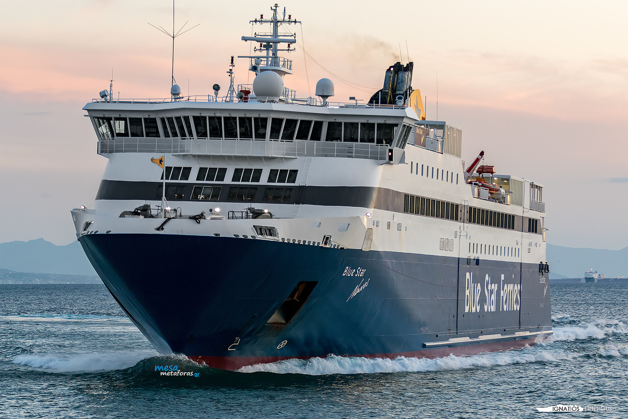 Blue Star Naxos (2002) (IMO:9241786) - BLUE STAR NAXOS - BLUE STAR ...
