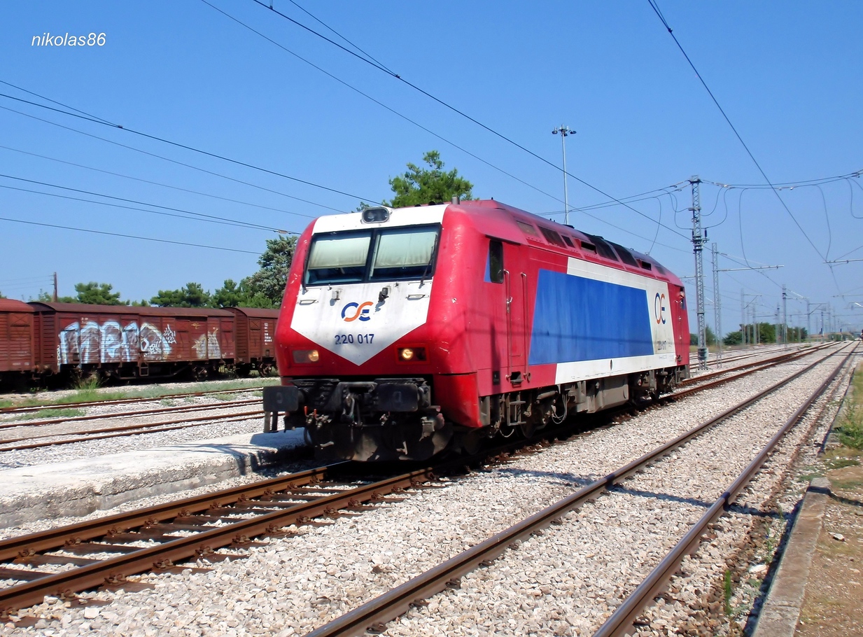 ADtranz DE2000 - ADTRANZ DE2000 #220017 ΟΣΕ - Train Gallery