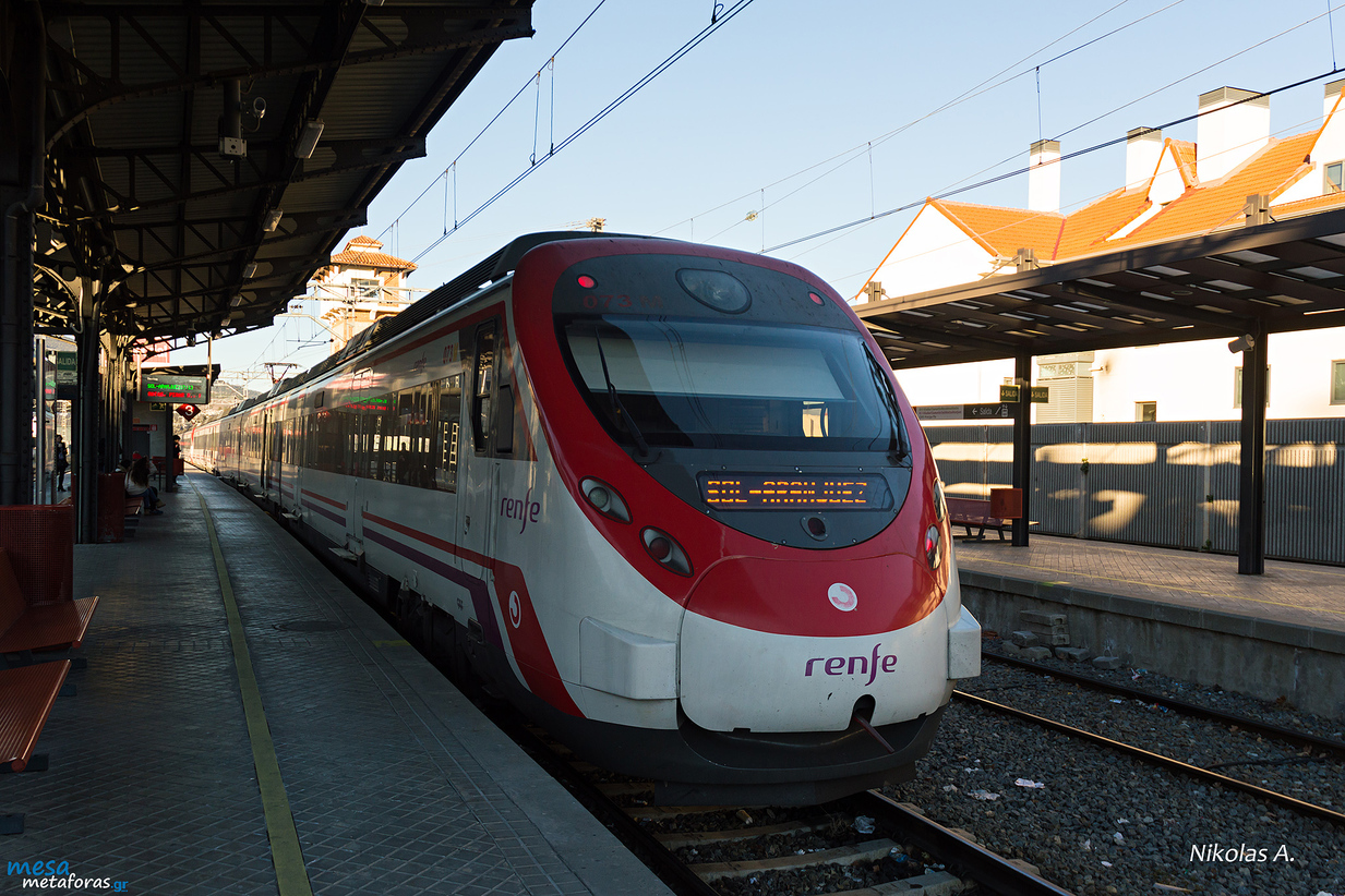 Renfe - CAF CIVIA COMMUTER TRAIN #073M RENFE - Train Gallery