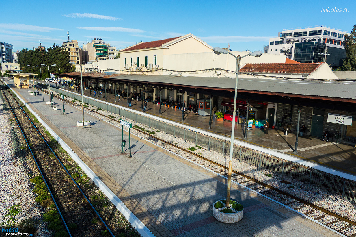 Σταθμοί - ΚΕΝΤΡΙΚΟΣ ΣΙΔΗΡΟΔΡΟΜΙΚΟΣ ΣΤΑΘΜΟΣ ΑΘΗΝΑΣ - Train Gallery