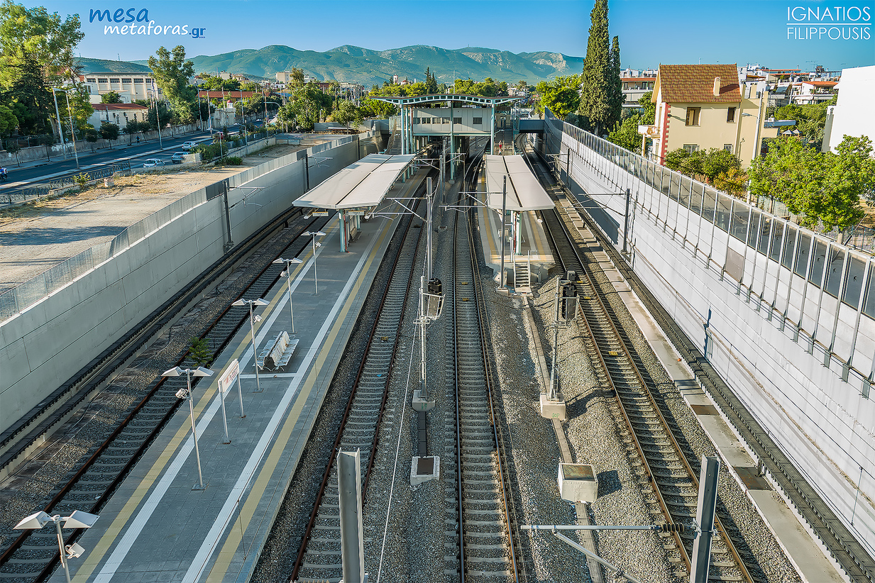Σταθμοί - ΣΤΑΘΜΟΣ ΠΡΟΑΣΤΙΑΚΟΥ ΑΓΙΩΝ ΑΝΑΡΓΥΡΩΝ - Train Gallery