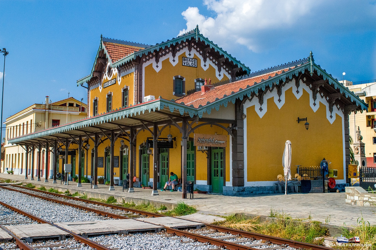Σταθμοί - ΣΙΔΗΡΟΔΡΟΜΙΚΟΣ ΣΤΑΘΜΟΣ ΒΟΛΟΥ - Train Gallery